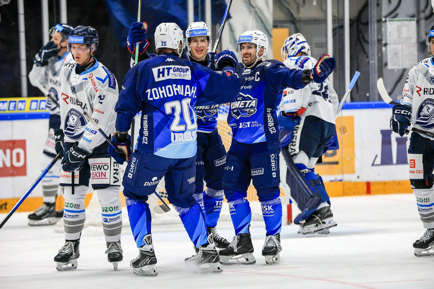 HC Kometa Brno » Reportáž ze zápasu: Kometa - Vítkovice 5:2 » Kometa ...