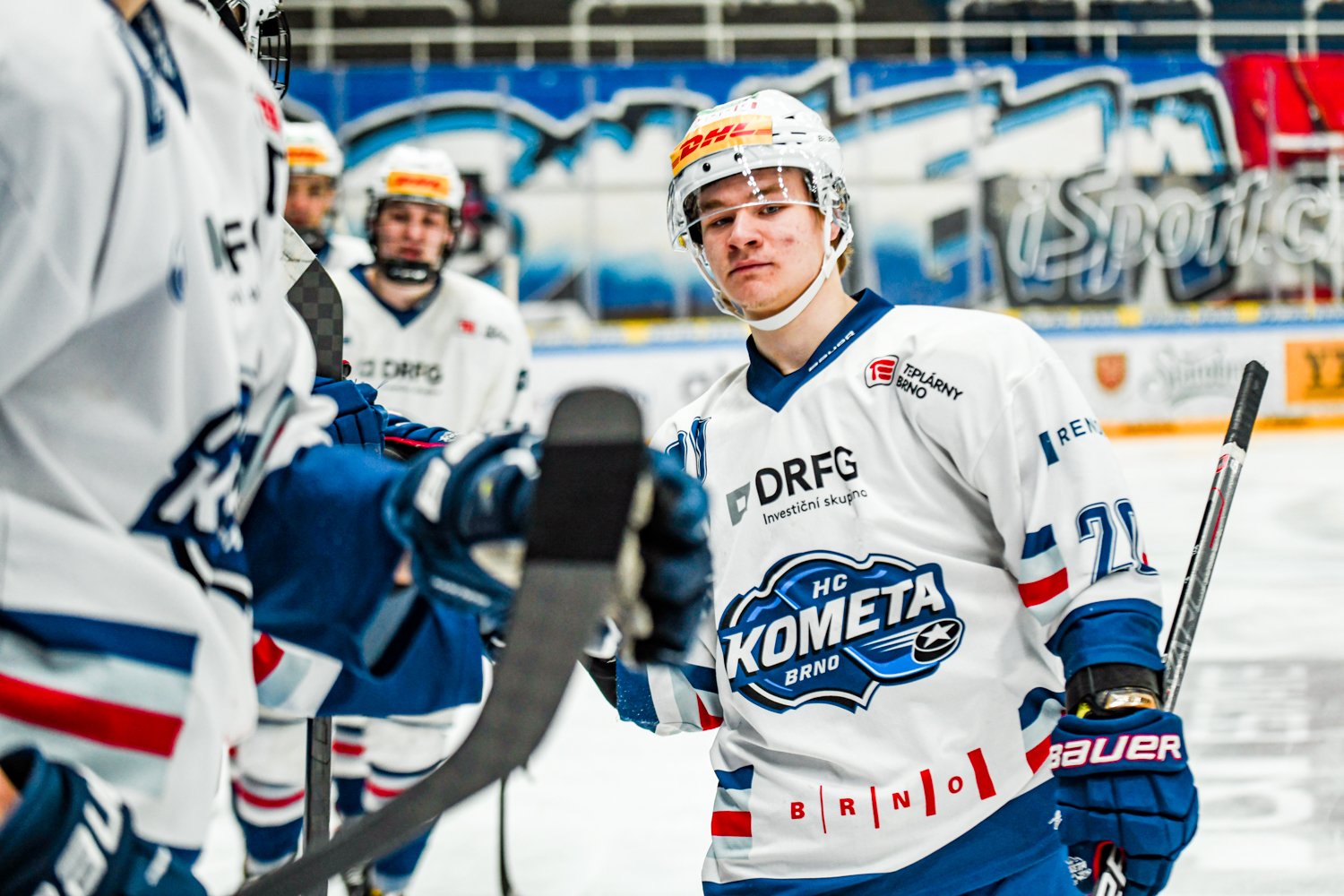 HC Kometa Brno » Reportáž ze zápasu: Liberec - Kometa 3:7 » Junioři po ...