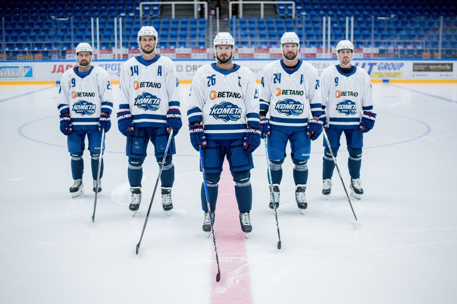 HC Kometa Brno » Betano se stává generálním partnerem Komety Brno